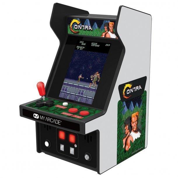 Micro Player™ Retro Mini Arcade Machine (Contra®) – The Accessories Place